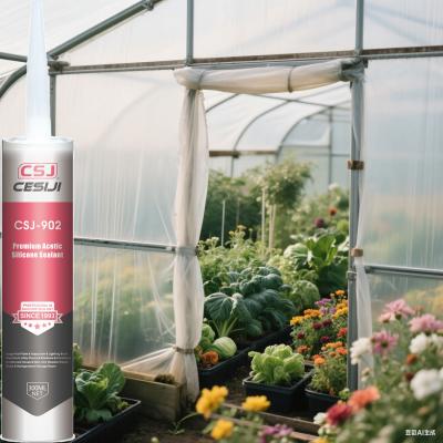 Cina Sigillante di silicone acetico resistente ai raggi UV per pareti a tenda e tetti in vetro in vendita