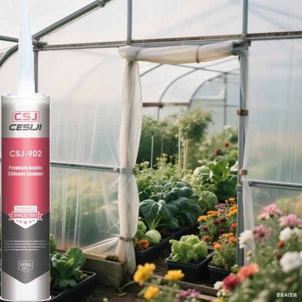 Quality UV Resistance Acetic Silicone Sealant For Curtain Wall And Glass Roofing for sale