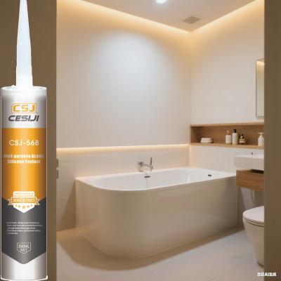 China Fast Cure Acetic Silicone Sealant For Glass Windows And Construction for sale