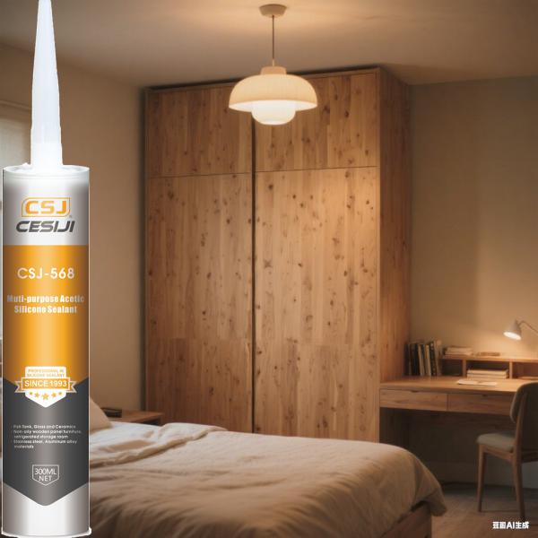 Quality Fast Cure Acetic Silicone Sealant For Glass Windows And Construction for sale