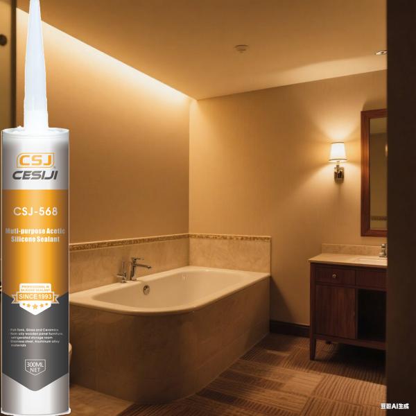 Quality Quick Drying Multi Purpose Silicone Sealant Weatherproof With Superior Adhesion for sale