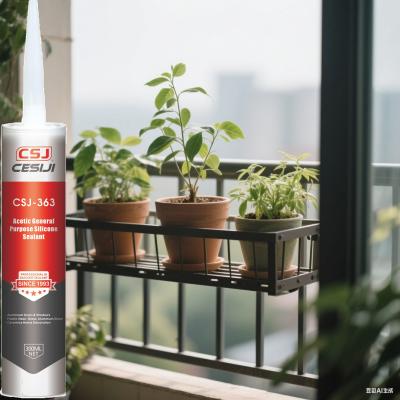 Cina Acetico di curatura rapida Silicone sigillante un componente Flessibile legame impermeabile in vendita