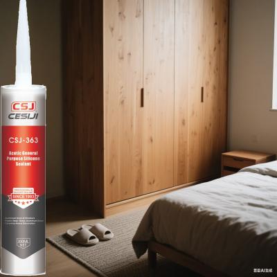 Cina Acetico di curatura rapida Silicone sigillante un componente Flessibile legame impermeabile in vendita