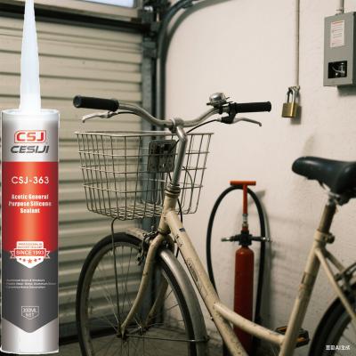 Cina Sigillante siliconico a polimerizzazione acetica adatto per sigillatura di alluminio, plastica, acciaio, vetro, ceramica in vendita
