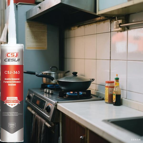 Quality Acetic General Purpose Silicone Sealant Fast Tack Free Moisture Resistant 280g for sale