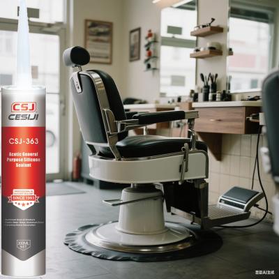 Cina Sigillante siliconico impermeabile GP, polimerizzazione a base acida, per porte e finestre in alluminio in vendita