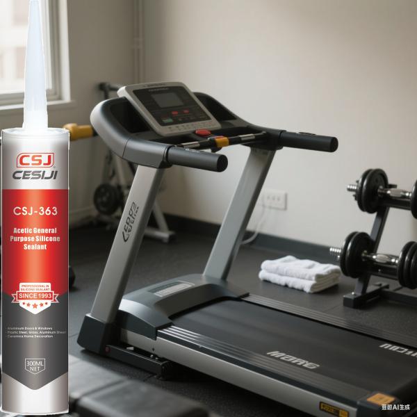 Quality Elastic Adhesion Acetic Cure Sealant 300mL For PVC Steel for sale