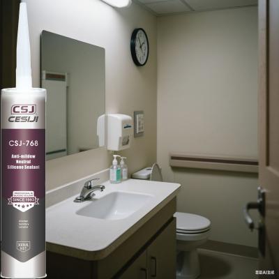 Cina Agente di sigillamento in silicone neutro e rispettoso dell'ambiente Flessibile da - 50°C a 150°C in vendita