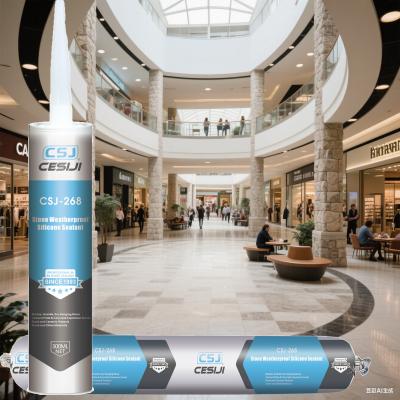 China Neutralbasierter, aushärtender Steinsilikondichtstoff, starke Haftung auf Baumaterialien zu verkaufen