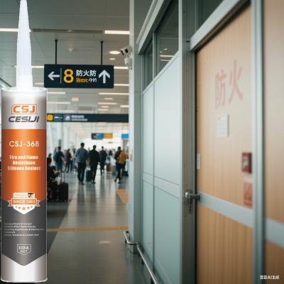 China Mehrfachfensterfeuerdichtes Silikondichtungsmittel 280g für Gebäudegewinde Elektronik zu verkaufen