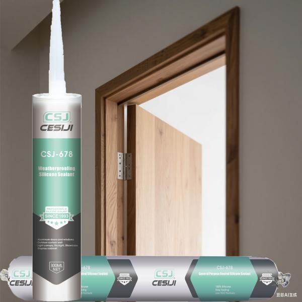 Quality Flexible Weatherproofing Silicone Sealant UV Ozone Resistant For Concrete for sale
