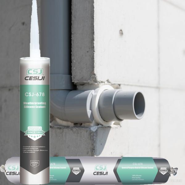 Quality Flexible Weatherproofing Silicone Sealant UV Ozone Resistant For Concrete for sale