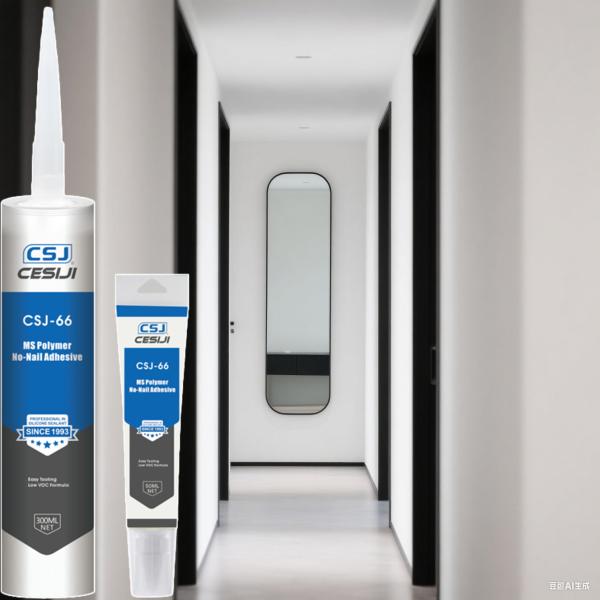 Quality Multi Surface MS Polymer Adhesive Bonds Wood Metal Plastic Glass Seamlessly for sale