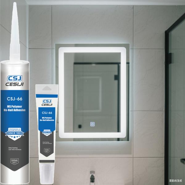 Quality Permanent Bond MS Polymer Adhesive Supports Heavy Loads Without Nails Screws for sale