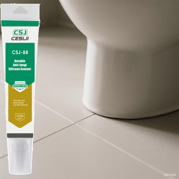 Quality Wide Temp Range Silicone Sealant Anti Fungal 120mL Works -30℃ To 250℃ for sale