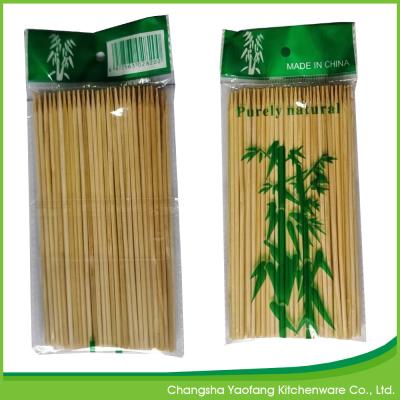 中国 毛使い捨て可能なタケBBQは生物分解性棒を串刺しにする 販売のため