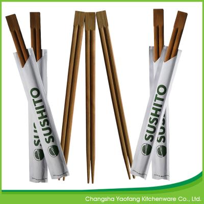 Chine la côtelette jetable carbonisée par 24cm colle les baguettes en bambou jumelles de Moso à vendre