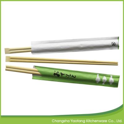 China Natural Tensoge Bamboo Chopsticks 24cm Custom Logo Chinese Food Eating Sticks for sale