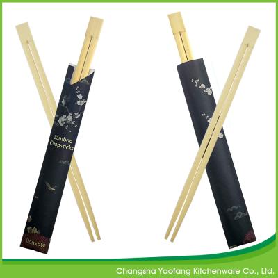 Cina Imballaggio di carta aperto di taglio dei gemelli del bambù 24cm dei sushi biodegradabili su ordinazione dei bastoni in vendita