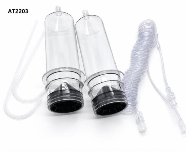 Quality Medrad CT Dual Head Angiography Syringe Disposable Use 200ml for sale