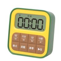 China Occasion Back to School Battery-Powered Table Clock Cube Fruit Timer for Bedroom for sale