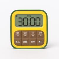 China Occasion Back to School Battery-Powered Table Clock Cube Fruit Timer for Bedroom for sale