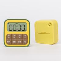 China Occasion Back to School Battery-Powered Table Clock Cube Fruit Timer for Bedroom for sale