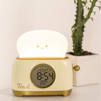 China Smart ABS Wake up Light Clock Modern Design Digital Table Alarm Clock with Backlight for sale