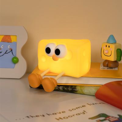 China Professional Cute Cheese LED Night Light Lighting Solutions Service for Kids Bedroom for sale