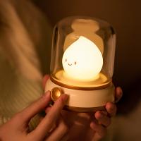 China Built-in Lithium Battery Modern Touch Sensor Dimmable Led Night Light for Small Spaces for sale