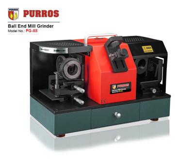 China PURROS PG-X8 Ball End Mill Grinder, Ball End Mill Sharpener Grinding Machine for sale