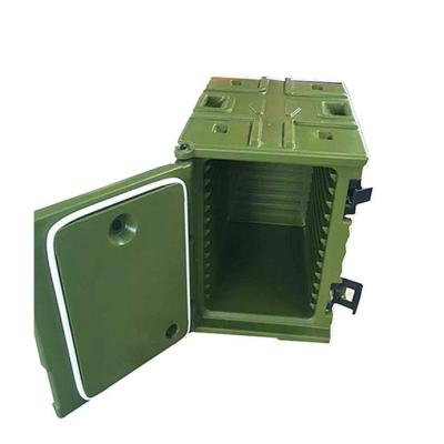 Cina Plastico LLDPE 90L Noodles Fast Food Pan Carrier Transport Box Box Isolato Food Box in vendita