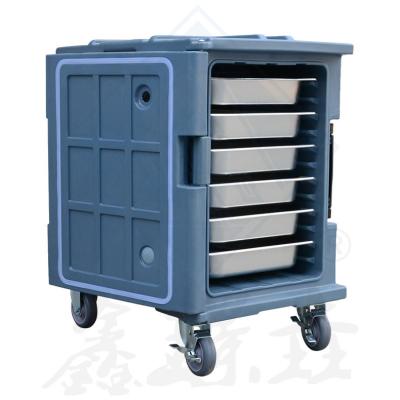 China Food Warm Rotomolded Hard Cooler Box Ice Chest Cooler Customized Insulated Lunch Box for sale