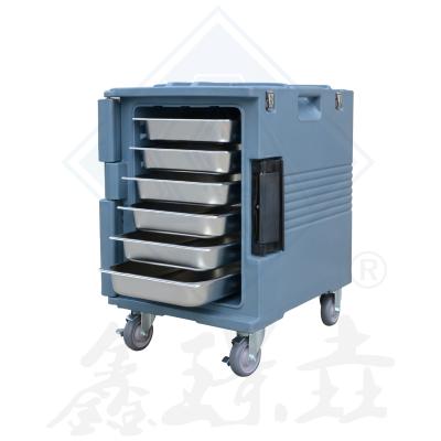 China Food Warm Rotomolded Hard Cooler Box Ice Chest Cooler Customized Insulated Lunch Box for sale