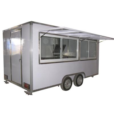 China Fast Food Trailer in United States with Kitchen Equipment and Small Mobile Kitchen for sale