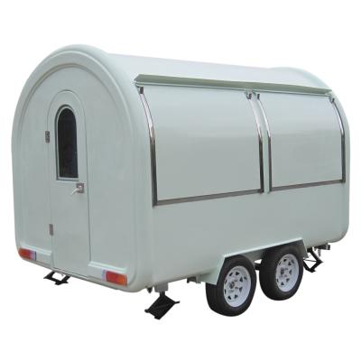 China Fast Food Trailer in United States with Kitchen Equipment and Small Mobile Kitchen for sale