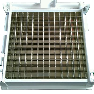 China 700kg Ice Storage Capacity 0.8kW Ice Evaporator Cube Mold for Ice Cube Machine 30*30*22 for sale