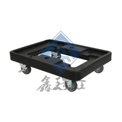 China Food Display Black Insulated Commercial Catering Warmer Transport Container Trolley for sale