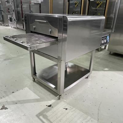 China Single Oven 380V Automatic Commercial Conveyor Pizza Oven Ideal for Pizza Shop Output for sale