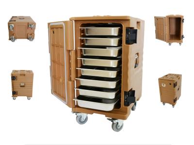 China Rotomolding Insulated Box with Wheels Efficiently Deliver Food at Constant Temperature for sale