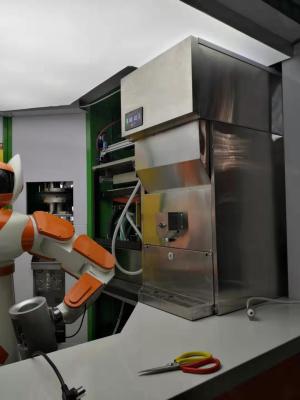 China Stainless Steel 500kg Automatic Ice Dispenser with Water Dispenser Moon Ice Maker for sale