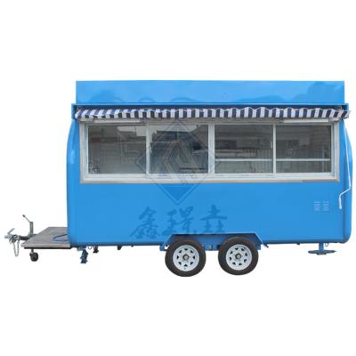 China Snack Food Maker on Portable Electric Scooter Trailer with Wheels and Pastry Cart for sale