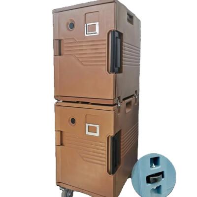 China Rotomolding Insulated Box Meal Station Customized Color Insulated Food Delivery Box for sale
