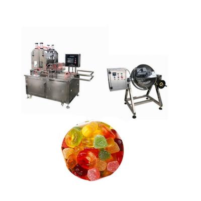China Depositing Machinery Function 500kgs Blueberry Grape Soft Gummy Candy Forming Machine for sale