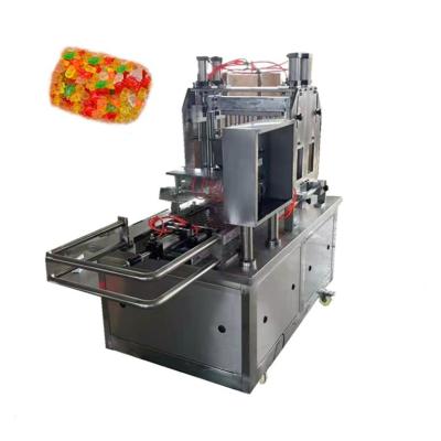 China Depositing Machinery Function 500kgs Blueberry Grape Soft Gummy Candy Forming Machine for sale