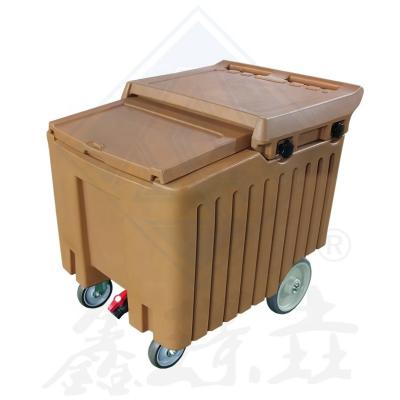China 2023 Rotomolding Plastic Ice Collecting Trolley Easy to Clean and Perfect for Storage for sale
