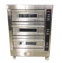 China Commercial Baking Device 14kw Small Bakery Oven with Microcomputer Control Panel for sale