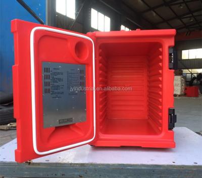 China Carregador de frigoríficos de carga frontal isolado de 90 L para transporte de alimentos quentes à venda