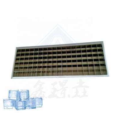 China Silver Ice Cube Maker Machine Accessories for Refrigerator Evaporator 22x22x22mm for sale
