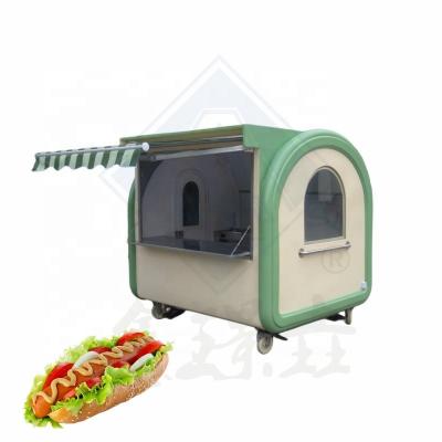 Cina Fornitura di alimenti a base di grano con carrello alimentare in acciaio inossidabile, frittura e forno per pizza in vendita